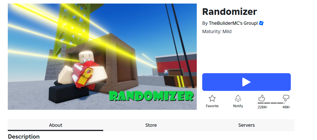 Completely Random-Randomizer | WoodReviewerRBX